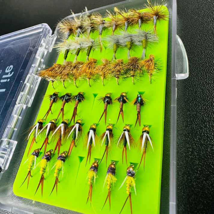 Mini Essentials Loaded Fly Box | 42 Flies | Fly Life Outdoors